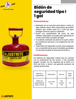 Recipiente 1 Galón / 4 Litros 7110100