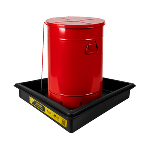 Charola Para Derrames Roto Moldeada De 12 Gal 45 L Tres Leones