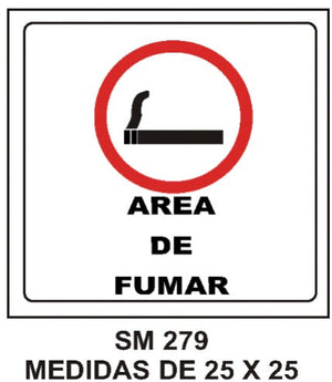 "AREA DE FUMAR"